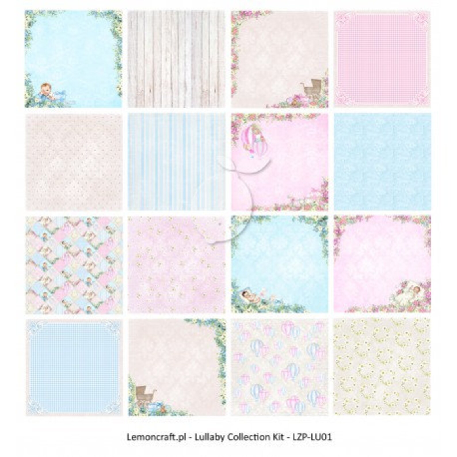 Lemoncraft Lullaby 6x6 Designer Scrapbook Paper - Etsy