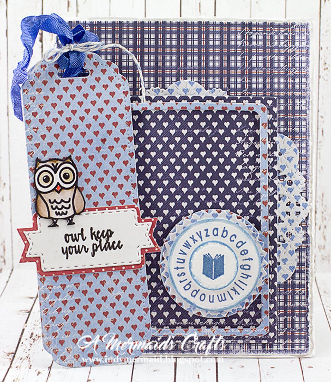 Back to School Bookmark Greeting Card | Etsy