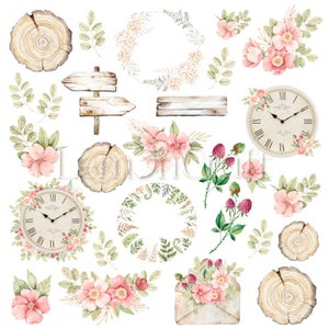 Lemoncraft Raspberry Garden 03 12x12 Single Image Sheet - Etsy