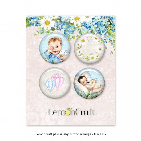 Lemoncraft Lullaby Set 2 Buttons / Badges - Etsy