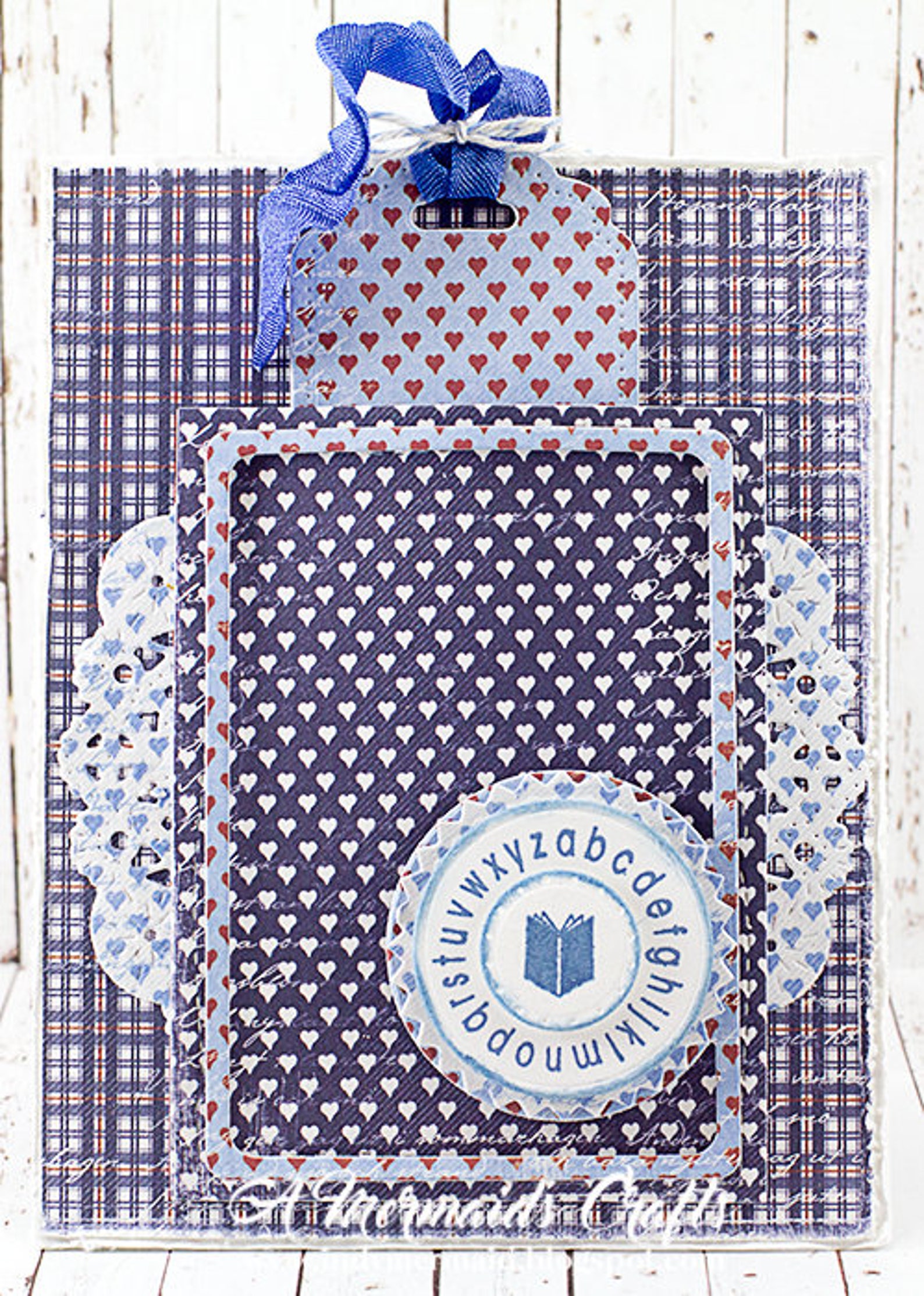 Back to School Bookmark Greeting Card | Etsy