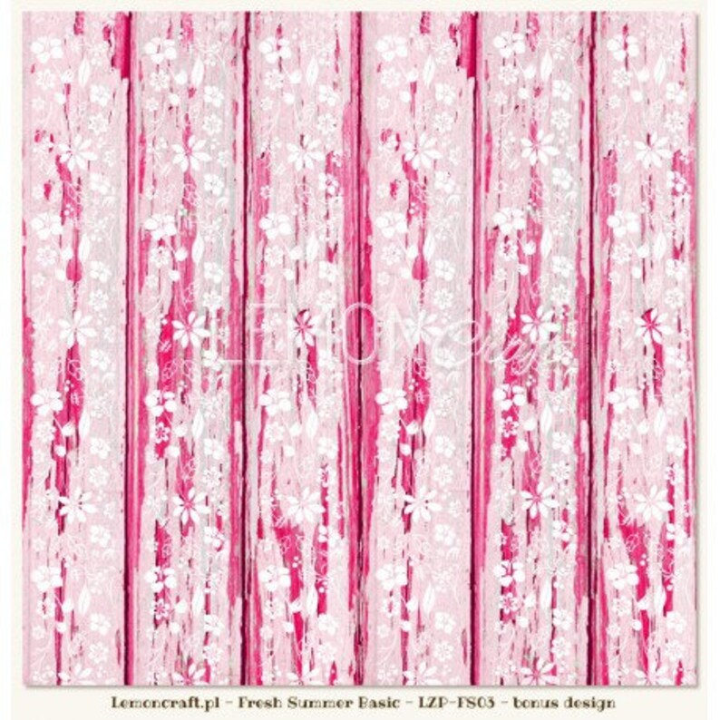 Lemoncraft Fresh Summer Basic 12x12 Scrapbook Paper Stack - Etsy