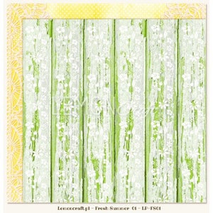 Lemoncraft Fresh Summer 12x12 Designer Scrapbook Paper - Etsy