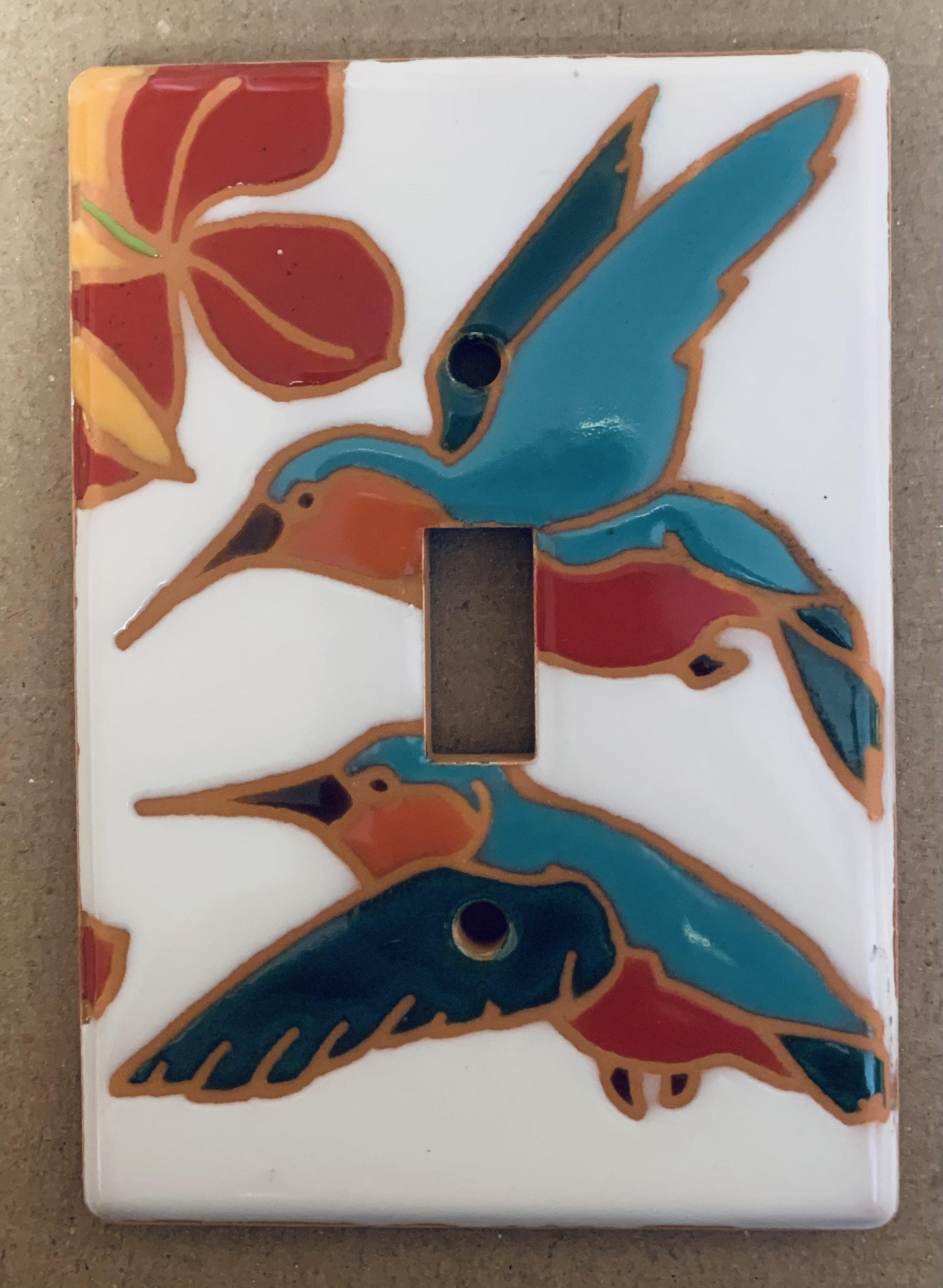 Light Switch Cover Hummingbird Pair 335 Switch Plates - Etsy
