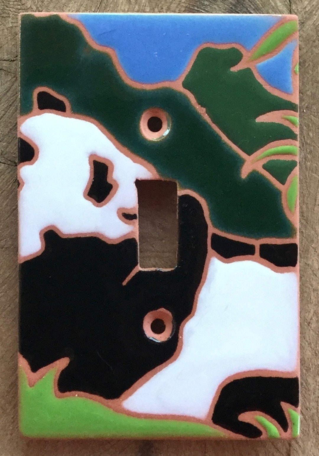 Panda Resting, Decorative Lighting Switch Cover, Wall Switch Plates ...