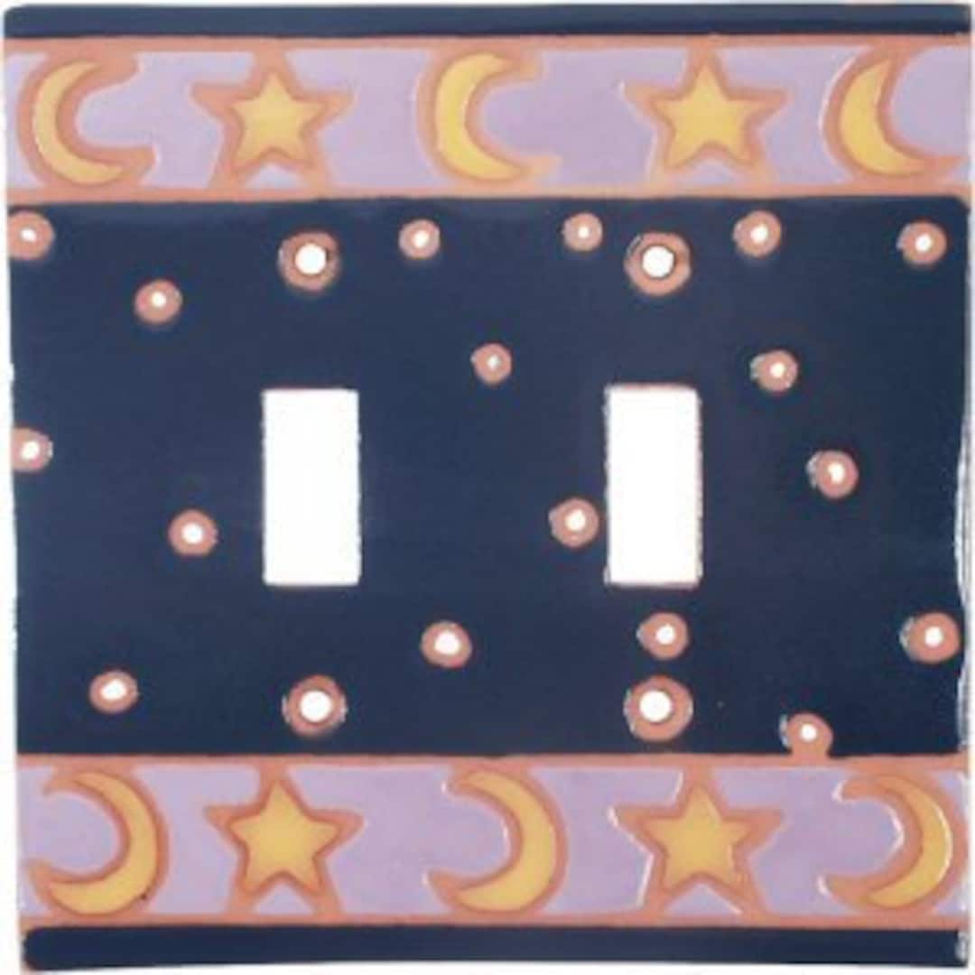 Celestial, Stars, #165 Midnight Blue, Switch Covers, Light Switch Cover ...