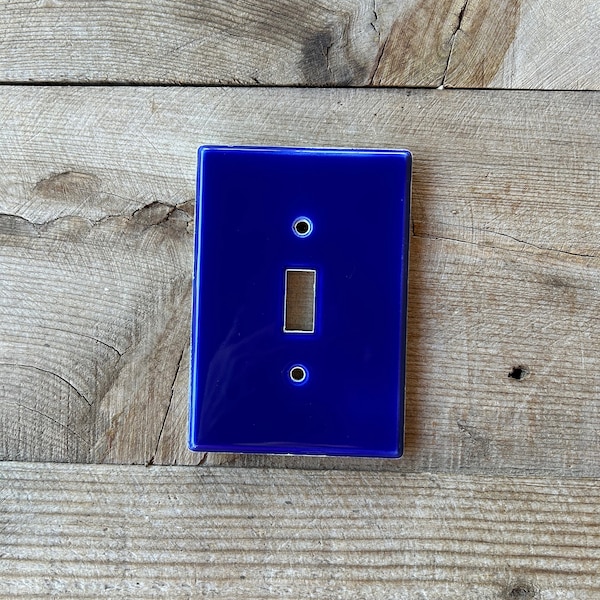 Ceramic Light Switch Cover - Etsy