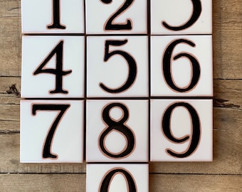 Individual House Numbers - Etsy