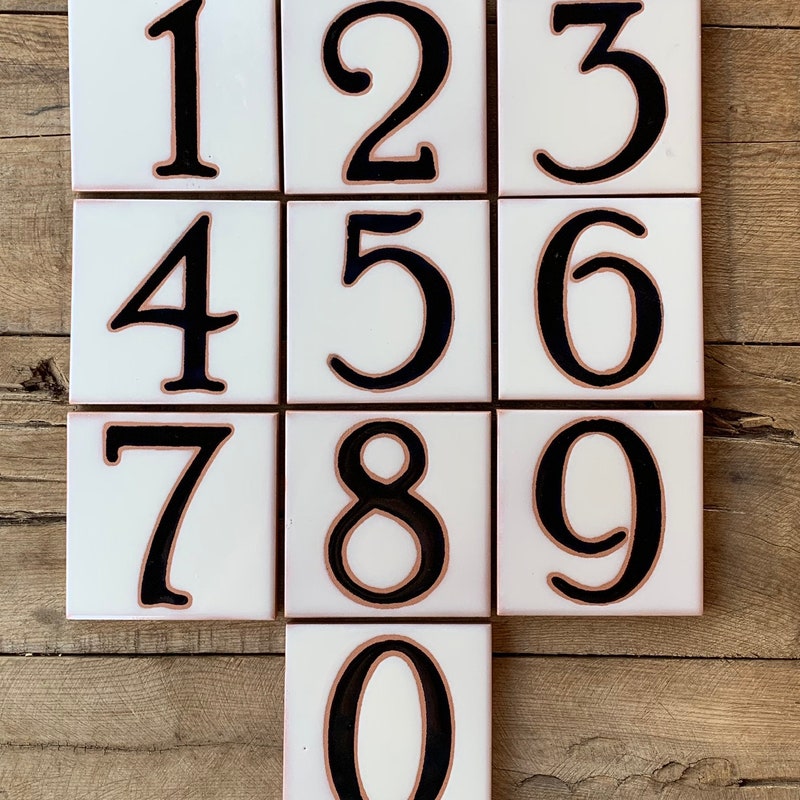 Tile House Numbers - Etsy