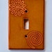 Blue, Solid Royal Blue Color, Light Switch Cover, Single Switch, Double ...
