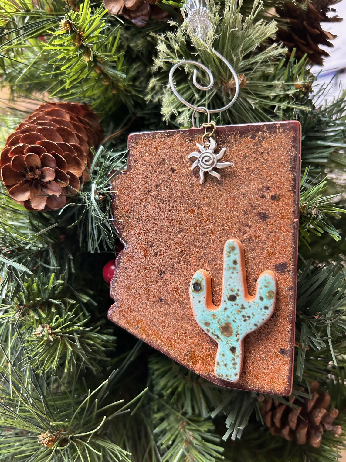 Made in Arizona, Arizona State, Copper, Saguaro, Turquoise Free ...