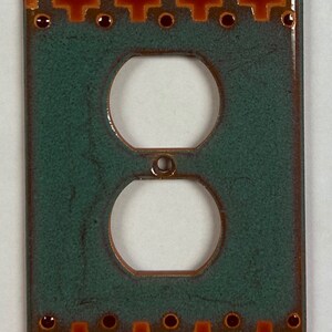 Decorative Switch Plates, Border Design, Southwest Design, Western ...