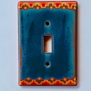 Decorative switch plates Border design southwest design | Etsy