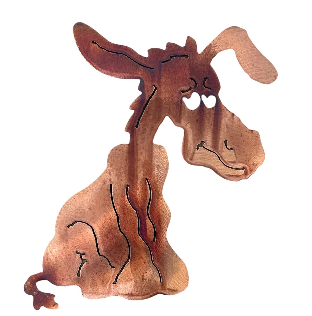 Donkey Lovers, Sassy Donkey Wall Art, FREE Shipping - Etsy
