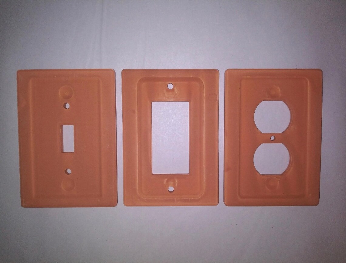 Decorative Switch Plates Painted, Custom Light Switch Covers, Coyote ...