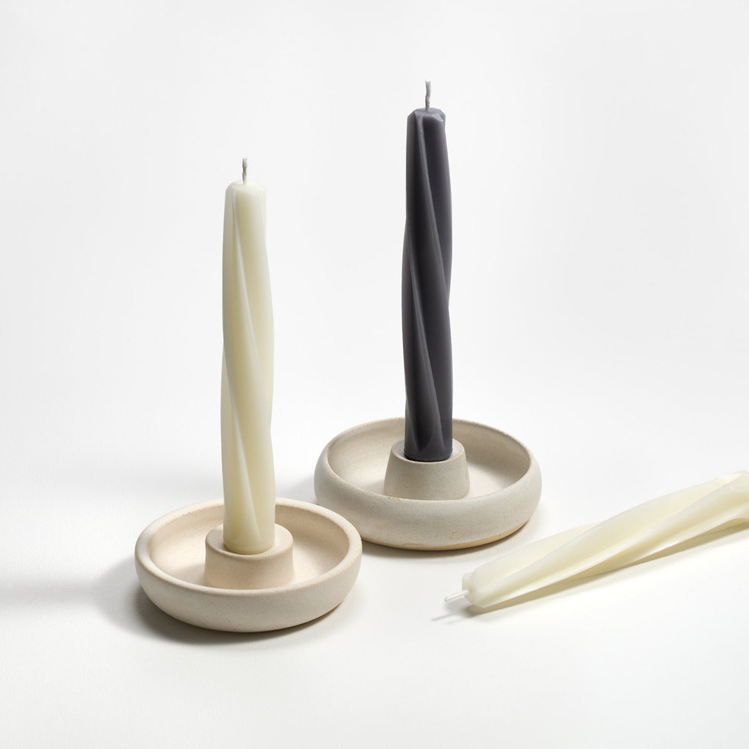 9" Twist Tapers - Etsy