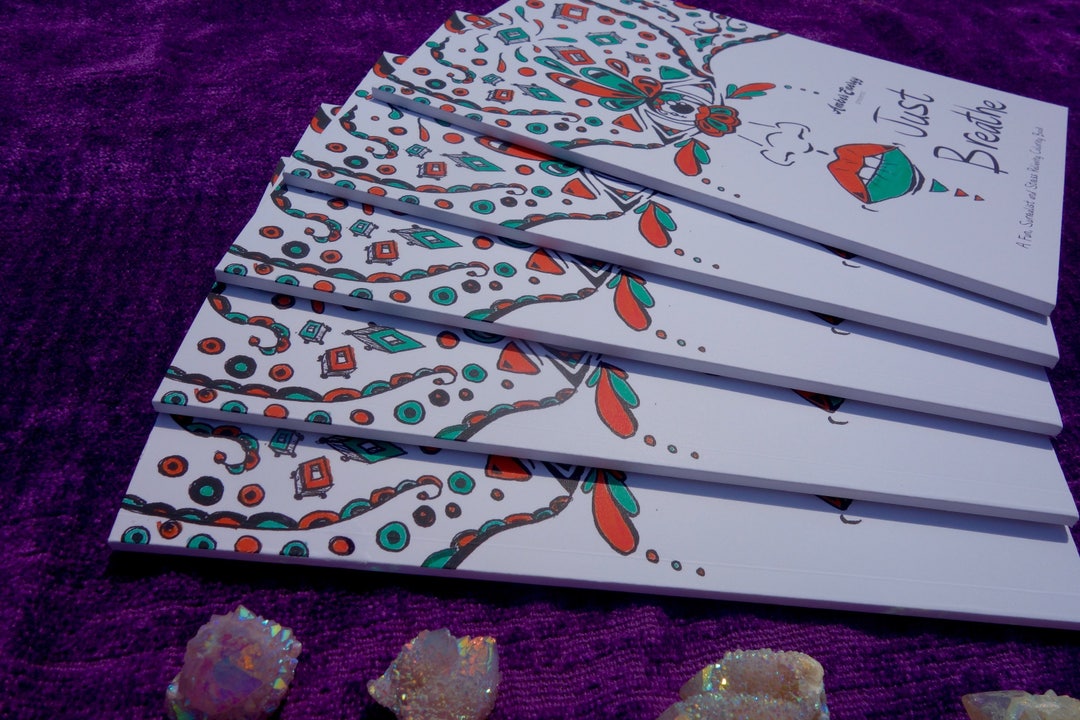 Just Breathe Coloring Book - Etsy