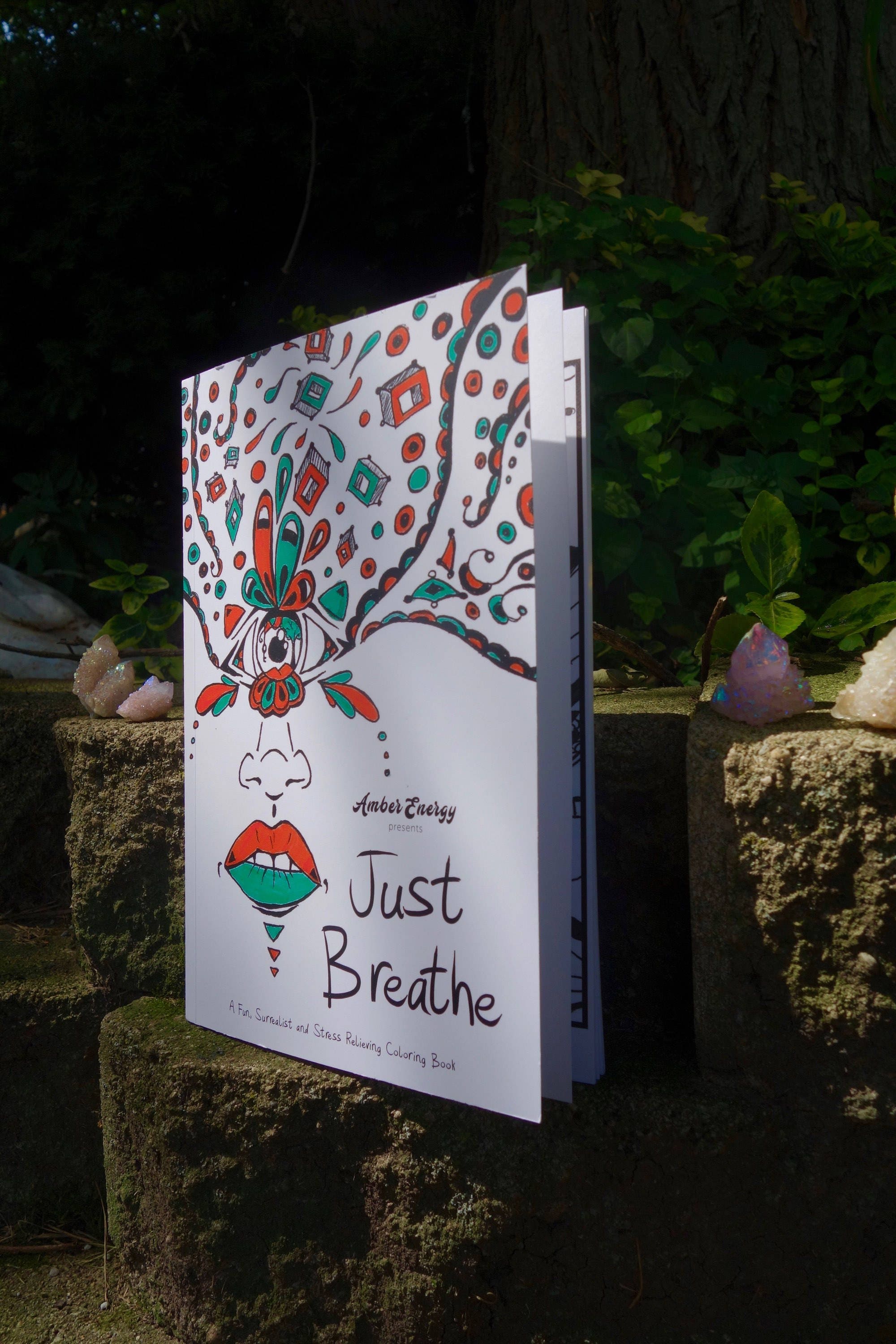 Just Breathe Coloring Book - Etsy