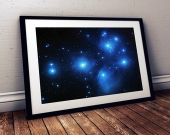 Pleiades Print - Etsy