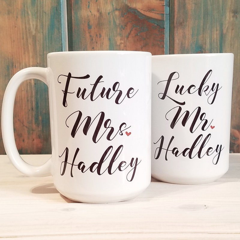 Engagement Mug - Etsy