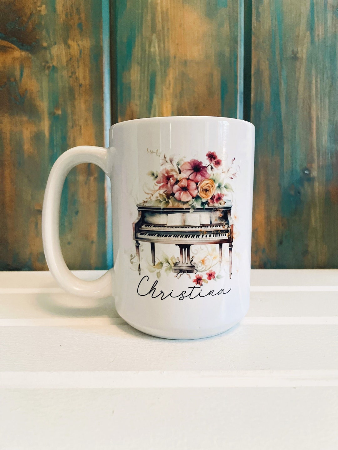 Piano Mug, Piano Player Gift, Pianist, Music Gift, Music Teacher, Piano ...