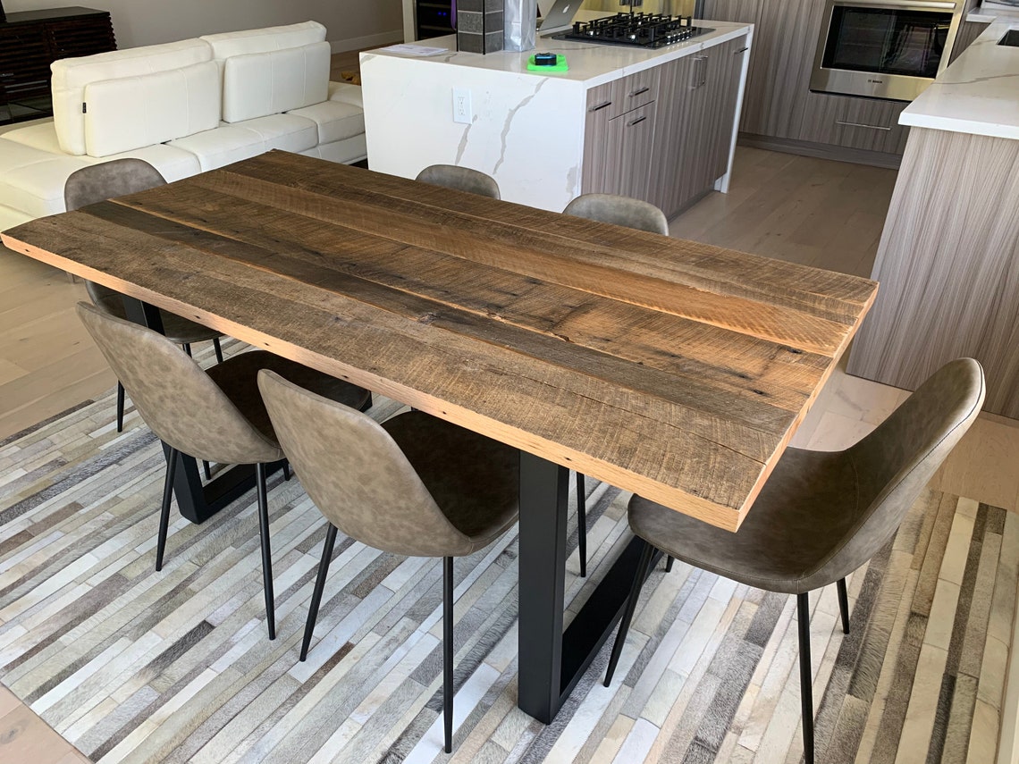 Appalachian Barnwood Dining Table Rustic Dining Table - Etsy