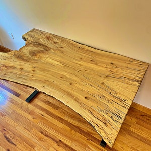 Live Edge Spalted Maple Standing Desk, Electric Sit/stand Desk, Custom ...