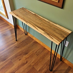 Custom Ambrosia Maple Console Table Ambrosia Maple Hall - Etsy