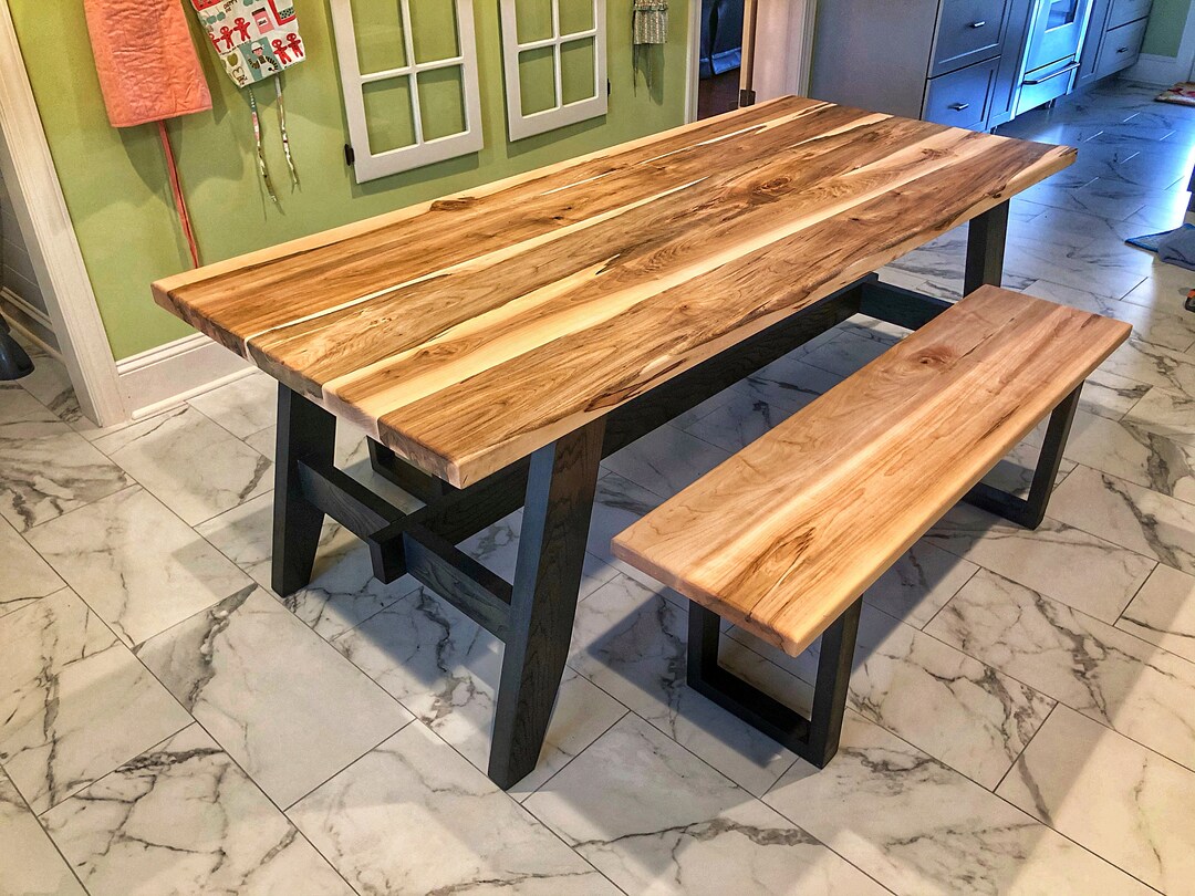 Custom Built Dining Table, Solid Wood Dining Table - Etsy