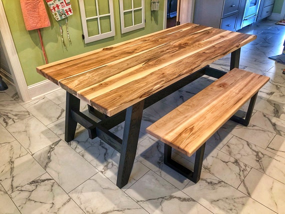 Custom Built Dining Table Solid Wood Dining Table Etsy