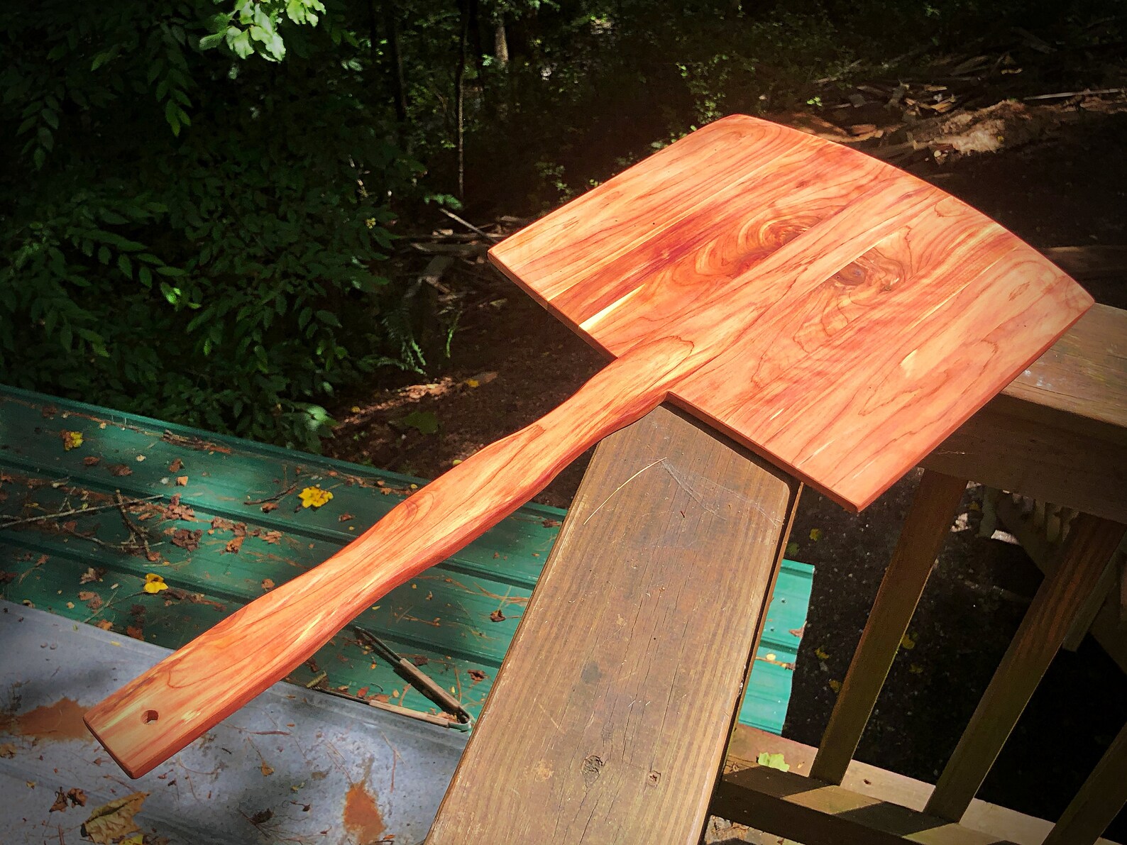 Eastern Red Cedar Pizza Peel, Custom Pizza Peel, Wood Pizza Paddle ...