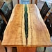 Custom Resin River Dining Table Custom Dining Table Custom - Etsy Canada
