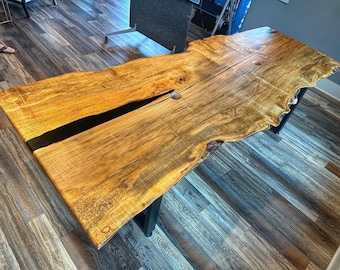 Live Edge Slab / Custom Conference Table - Etsy