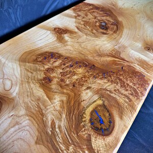 Burled Maple Hall Table - Choose Your Own Legs! - Etsy