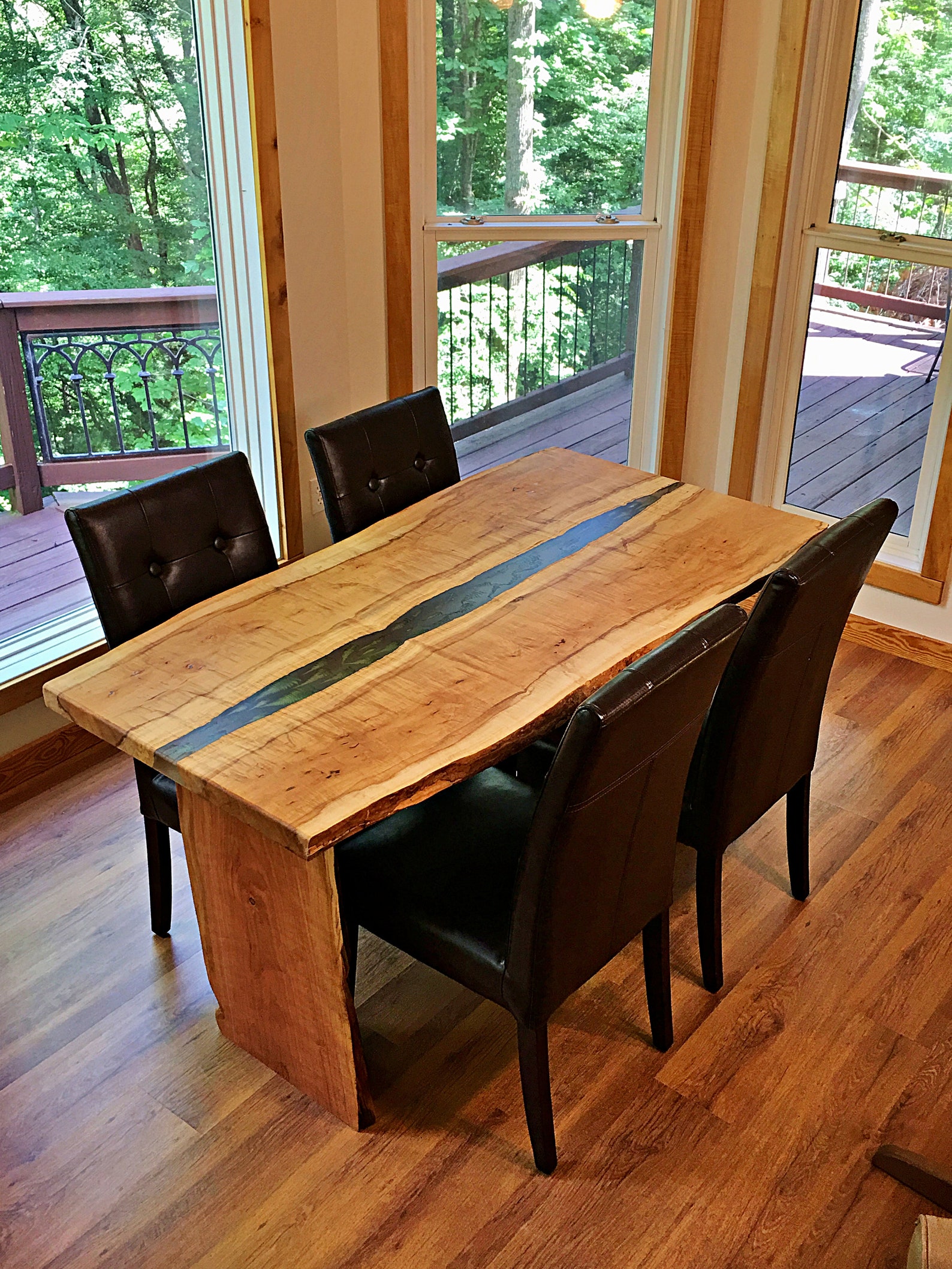 Custom Conference Table Spalted Maple Conference Table - Etsy