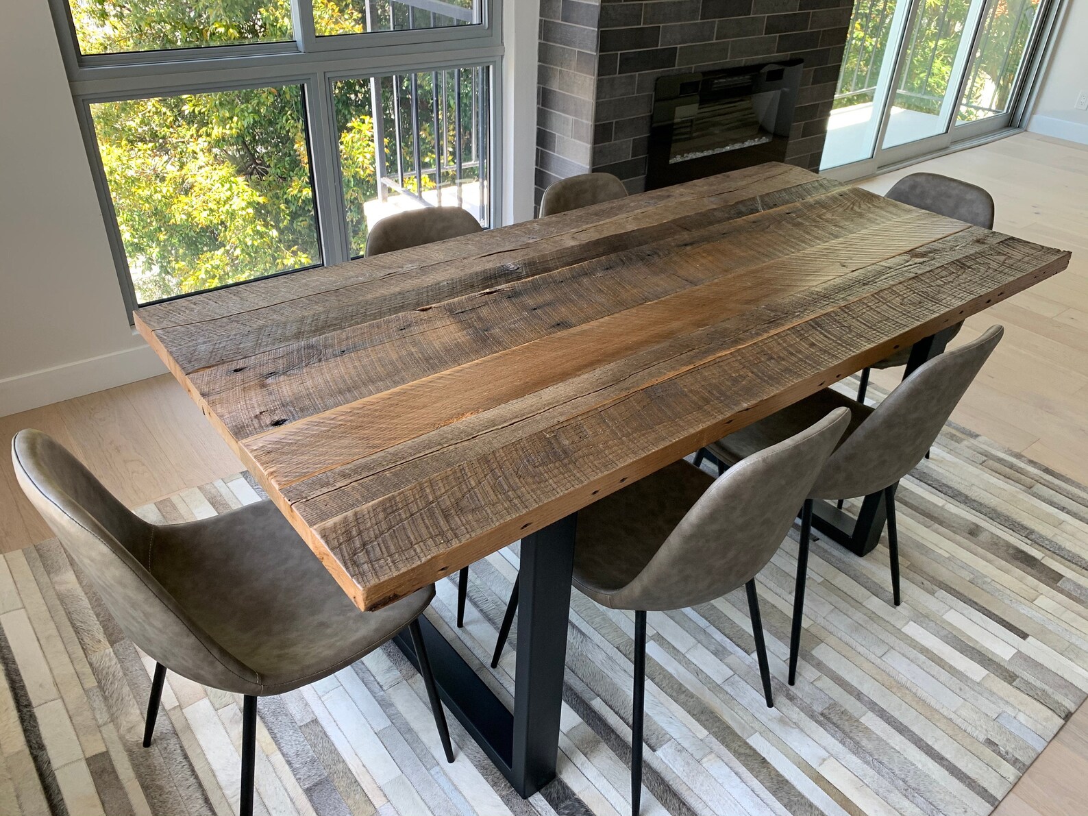 Appalachian Barnwood Dining Table Rustic Dining Table - Etsy