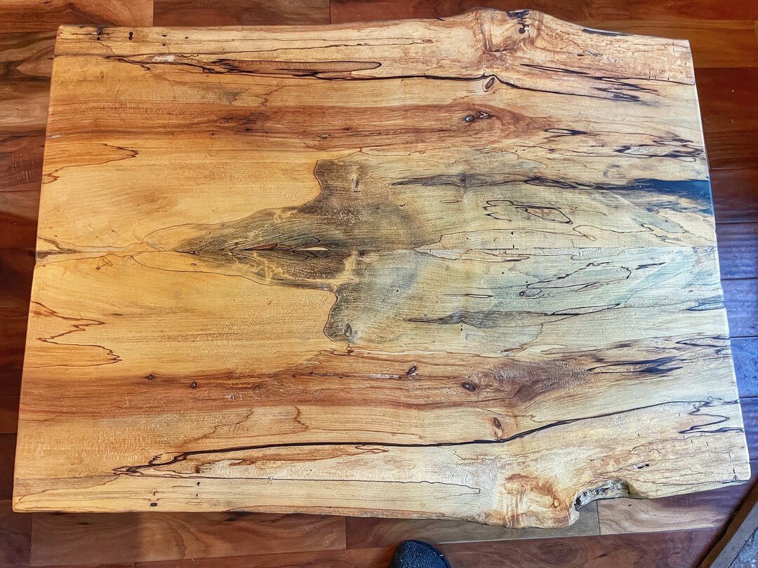 Bookmatched Spalted Maple Coffee Table - Etsy