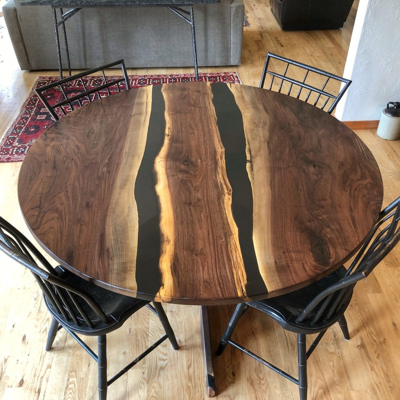 Round River Table - Etsy