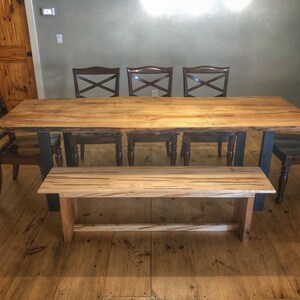 Custom Built Dining Table, Solid Wood Dining Table - Etsy