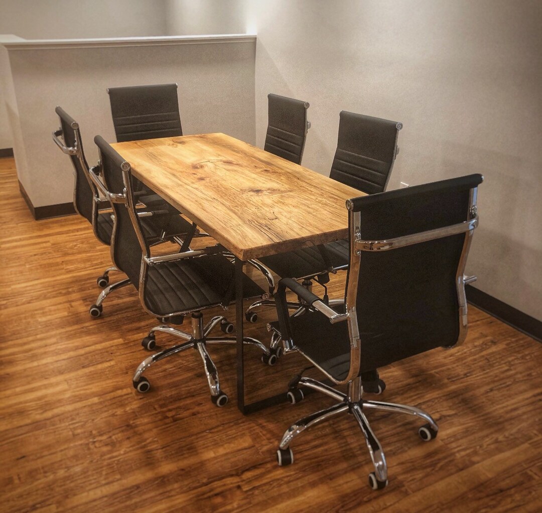 Custom Conference Table, Spalted Maple Conference Table, Custom Design ...