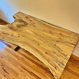 Live Edge Spalted Maple Standing Desk, Electric Sit/stand Desk, Custom ...