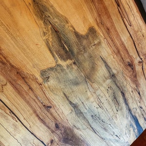Bookmatched Spalted Maple Coffee Table - Etsy