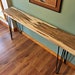 Custom Ambrosia Maple Console Table, Ambrosia Maple Hall Table, Unique ...
