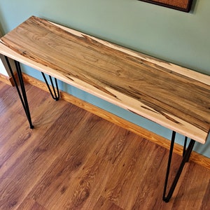 Custom Ambrosia Maple Console Table Ambrosia Maple Hall - Etsy