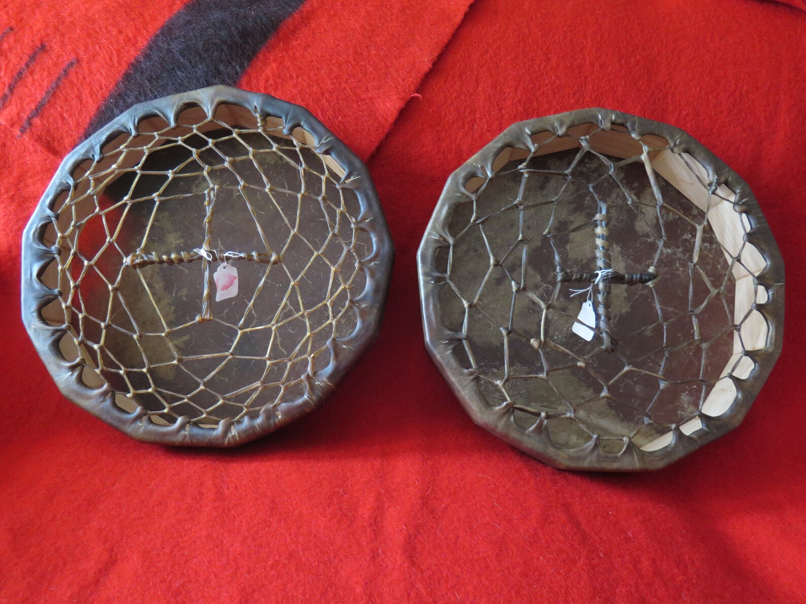 Native American Ceremonial Octagon Drum Buffalo/ Elk 15 - Etsy