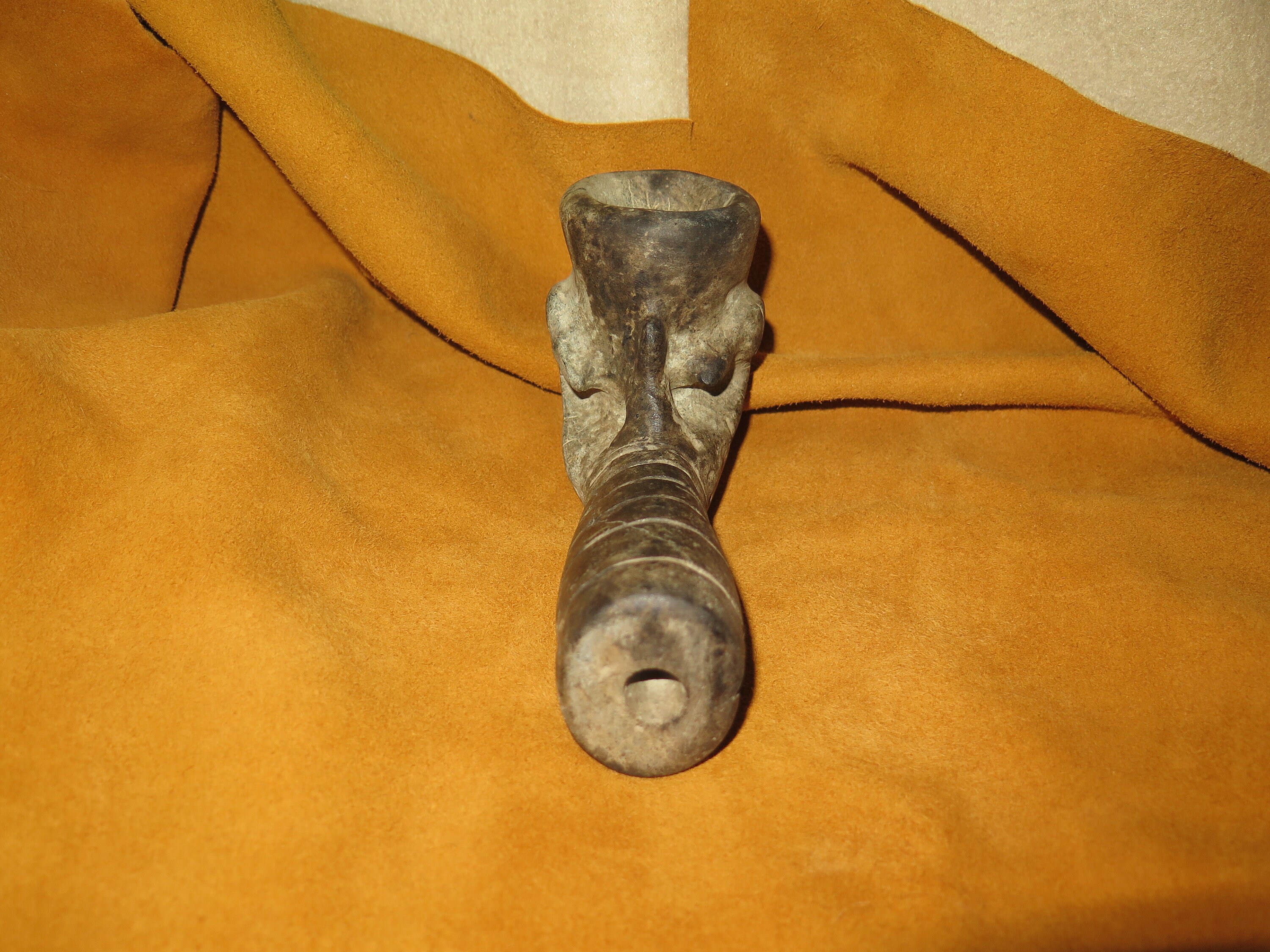 Native American New Never Smoked Eagle Claw Calumet Peace Pipe hand ...