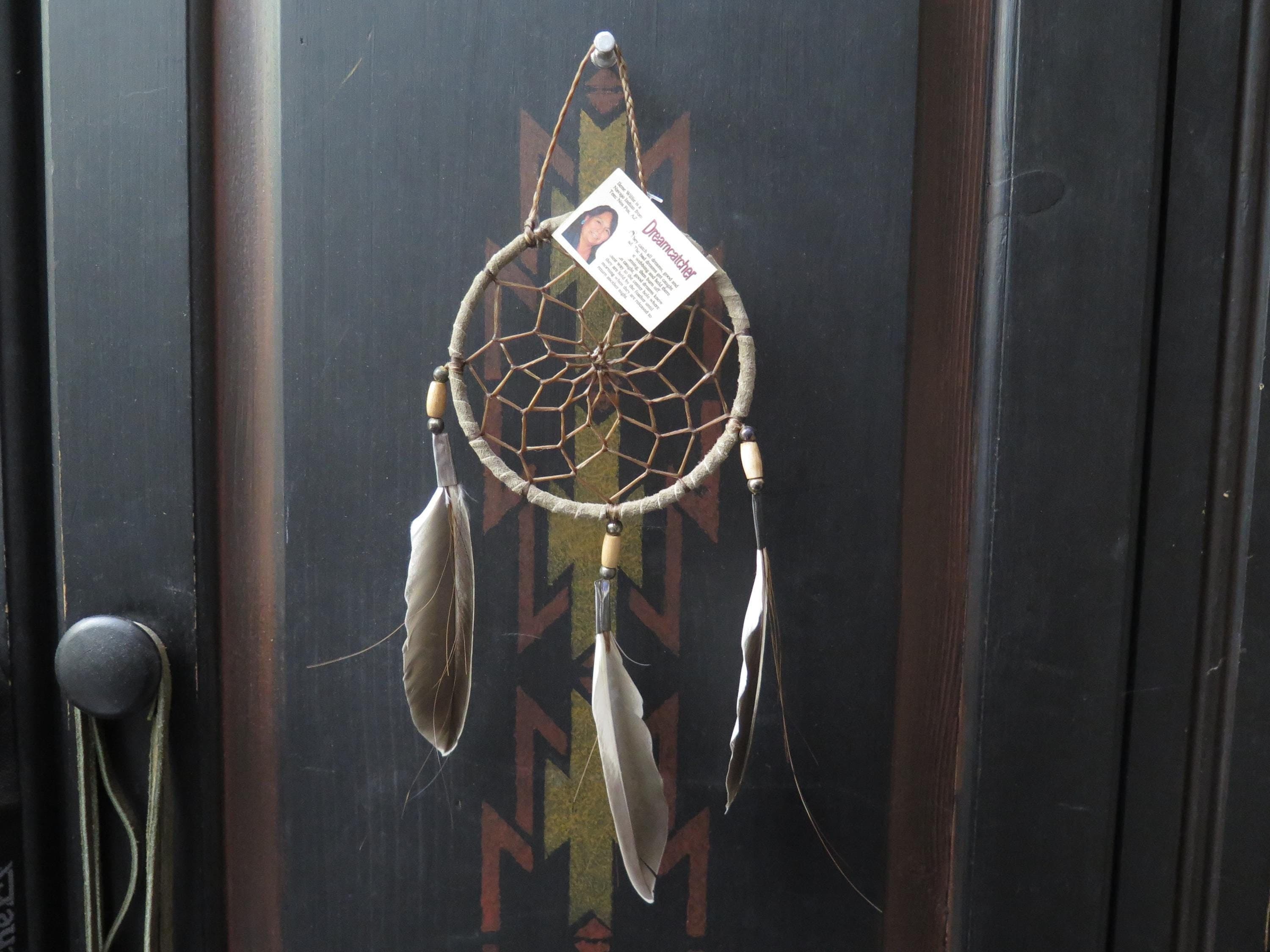 Dreamcatcher Natural Brown color Authentic Spirituality Religion Navajo ...
