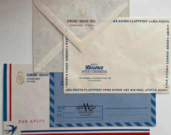 Vintage Air Mail Envelopes - Etsy