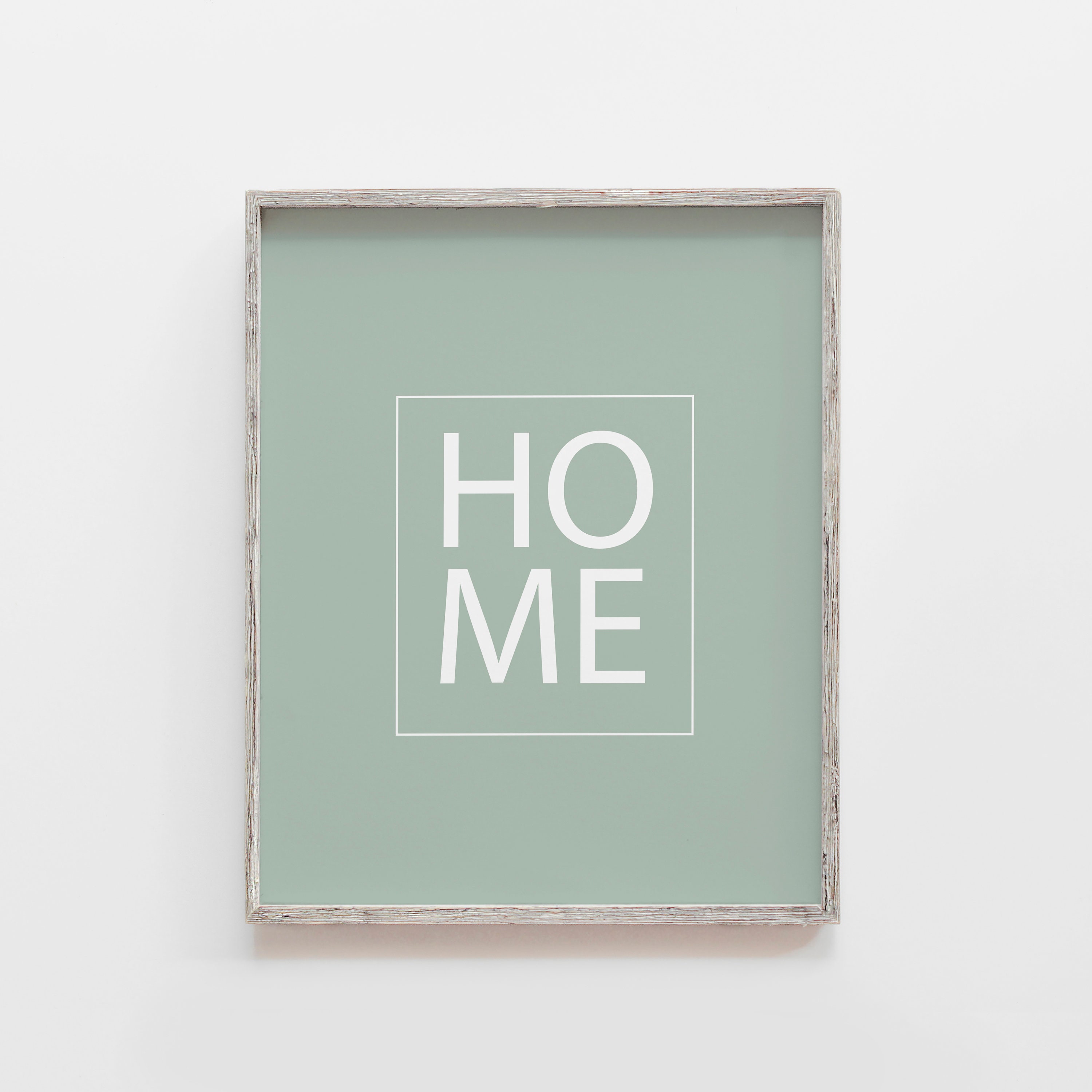 Home Print Typography Print Home Quote Green Art Print - Etsy Canada