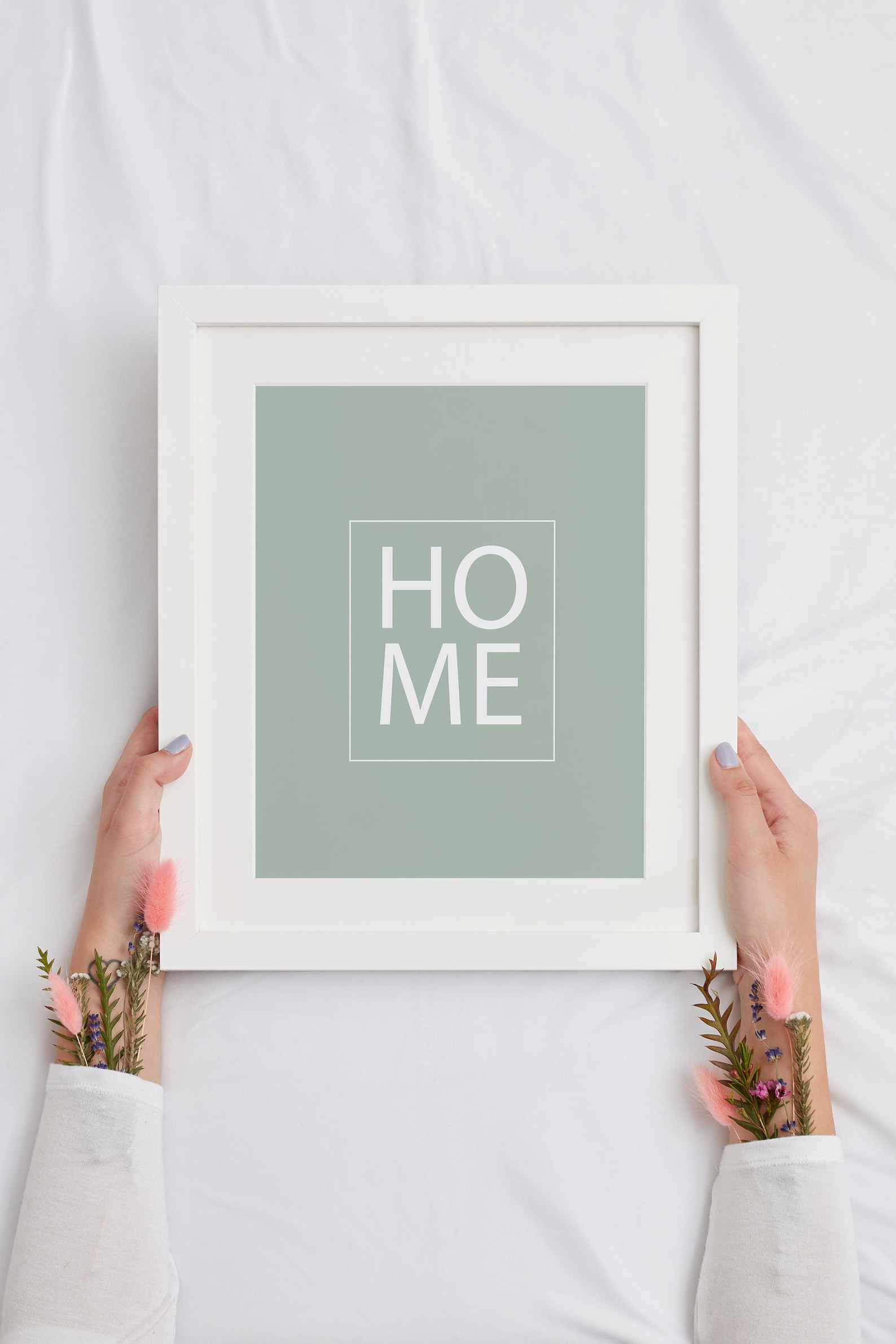 Home Print Typography Print Home Quote Green Art Print - Etsy Canada
